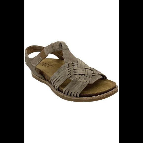 Comfortiva | Shoes | Comfortiva Womens Gladia Sandal Light Grey Medium ...